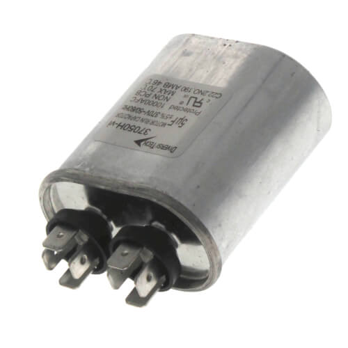 37075H - DiversiTech 37075H - 7.5 MFD Oval Run Capacitor (370V)