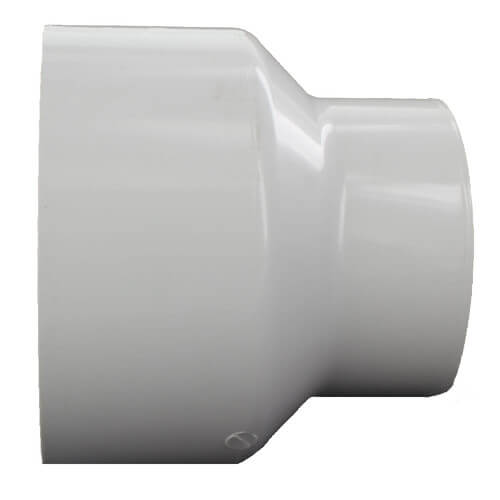 3729-530 - 3729-530 - 6" x 3" PVC DWV Reducer Coupling (Fabricated)