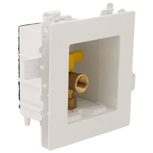 37446 - Oatey 37446 - MODA Fire Rated Gas Supply Box, BR, 1/2" NPT ...