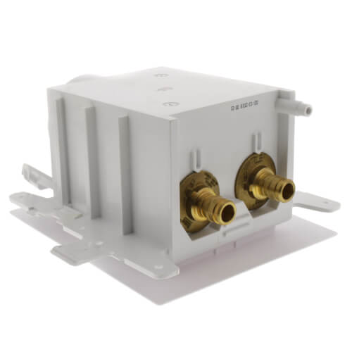 37753 - Oatey 37753 - MODA 2-Valve Lavatory Supply Box w/ Water Hammer ...