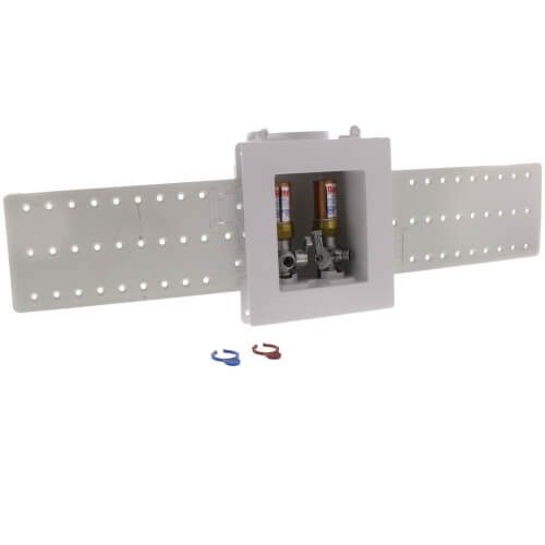 37753 - Oatey 37753 - MODA 2-Valve Lavatory Supply Box w/ Water Hammer ...