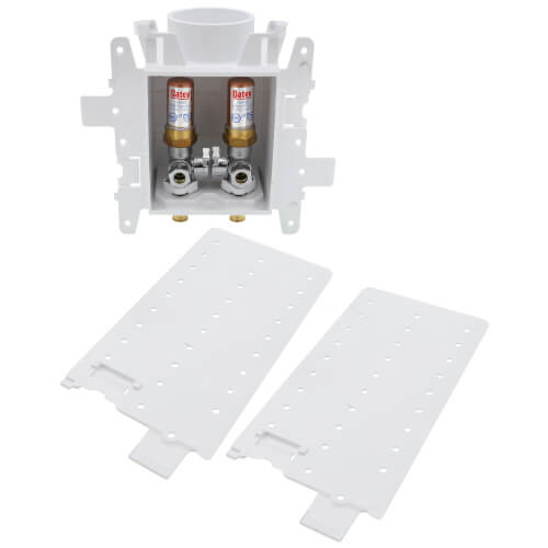 37769 - Oatey 37769 - MODA 3/8" 2-Valve Lavatory Supply Box w/ Hammer ...