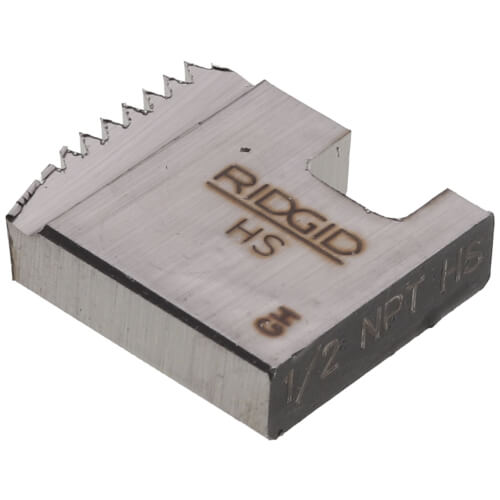 37870 - RIDGID 37870 - 1/2" 12-R NPT High Speed Threading Dies (Set of 4)