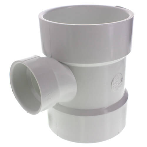 3790-528 - 3790-528 - 6" x 6" x 2" PVC DWV Sanitary Tee