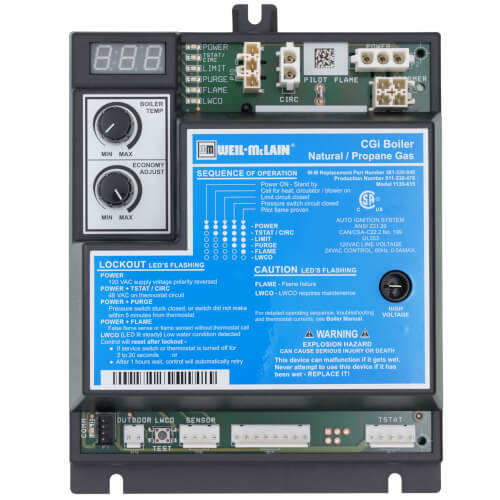 381-330-040 - Weil-McLain 381-330-040 - Control Module For CGi Series 4 ...