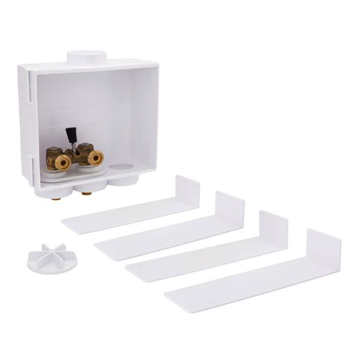 38535 - Oatey 38535 - QUADTRO Washing Machine Outlet Box w/ Single ...