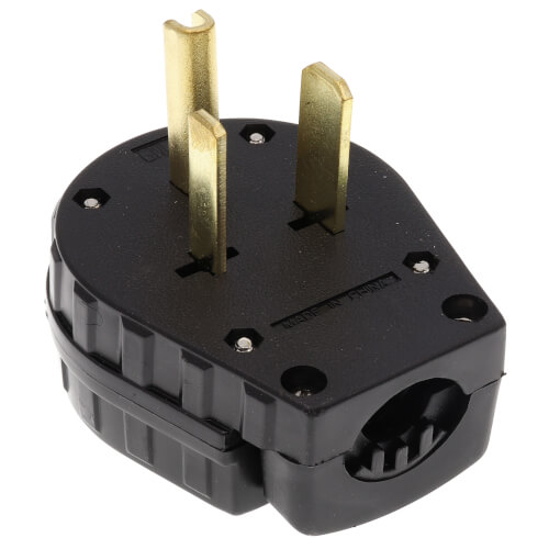 3869 - Pass & Seymour 3869 - Angled Plug, 2P, 3-Wire, 30/50A, NEMA WD-1 ...