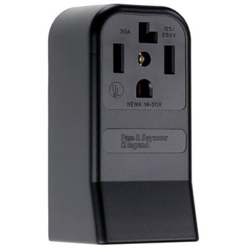 3884 - Pass & Seymour 3884 - Straight Blade Single Receptacle, 3P, 4 ...