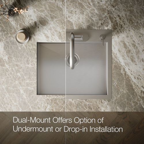 K-3894-NA - Kohler K-3894-NA - Vault 24" Undermount Single Bowl Kitchen ...