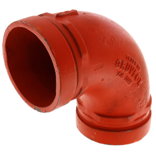 390014264 - Gruvlok 390014264 - 3" Grooved 90° Elbow (7050 Series)