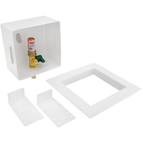 39148 - Oatey 39148 - Square CPVC Ice Maker Outlet Box w/ Water Hammer ...