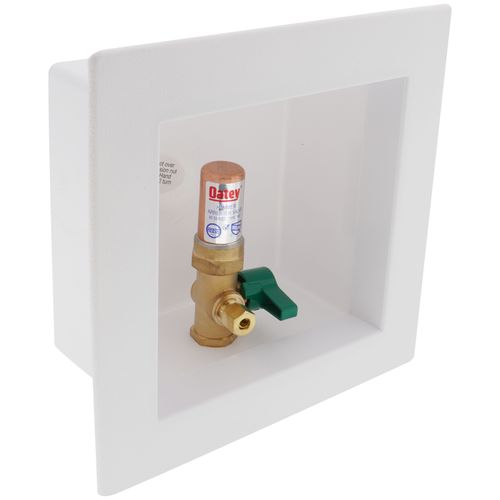 39152 - Oatey 39152 - Square Copper Ice Maker Outlet Box w/ Water ...