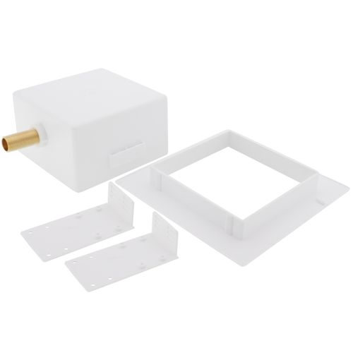 39152 - Oatey 39152 - Square Copper Ice Maker Outlet Box w/ Water ...