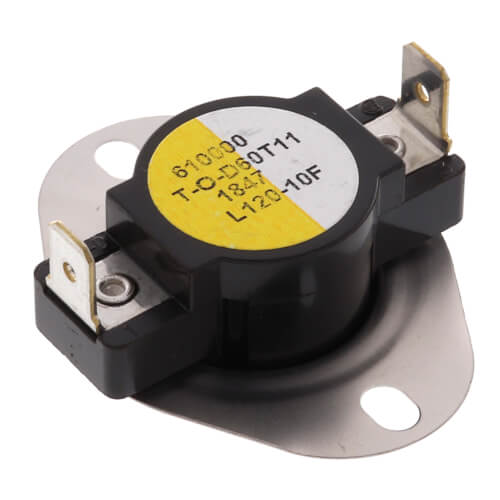 3L01-120 - White Rodgers 3L01-120 - 3/4" Snap Disc Limit Control, Cut ...