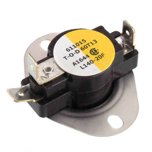 3L03-140 - White Rodgers 3L03-140 - 3/4" Snap Disc Limit Control, Cut ...