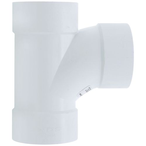 3P09 - NDS 3P09 - 3" Hub PVC Sewer and Drain Sanitary Tee