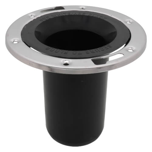 3ST6ABS - Raven 3ST6ABS - 3" ABS Street Closet Flange w/ Stainless ...