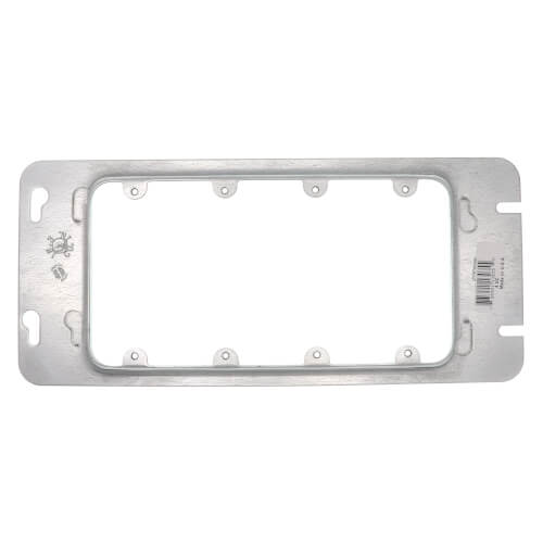 4-GC - Steel City 4-GC - 4-Gang Steel Box Cover (13.5 Cubic Inches)