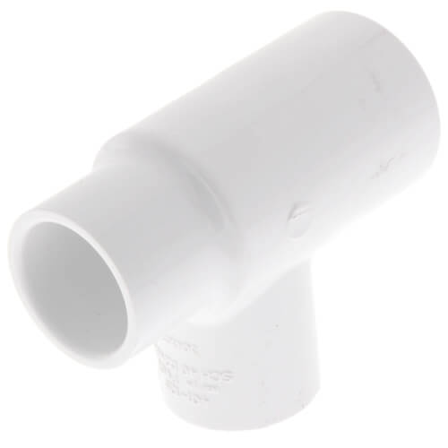 401-125 - 401-125 - 1" x 3/4" x 3/4" PVC Sch. 40 Reducing Tee