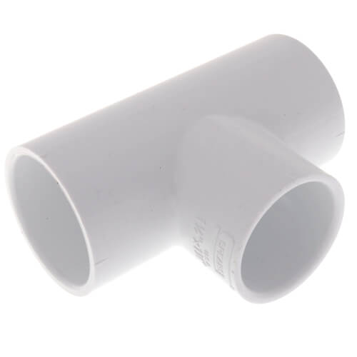 401-212 - 401-212 - 1-1/2" x 1-1/2" x 1-1/4" PVC Sch. 40 Reducing Tee