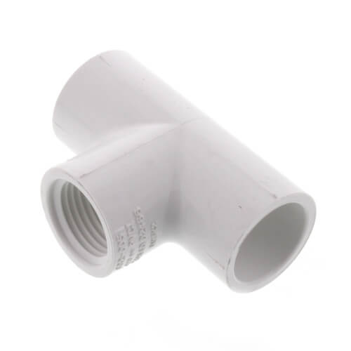 402-005 - 402-005 - 1/2" PVC Sch. 40 Threaded Tee (Socket x FIPT)