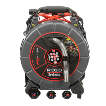 40808 - RIDGID 40808 - 100' microREEL SeeSnake L100C & CA-350 Camera w ...
