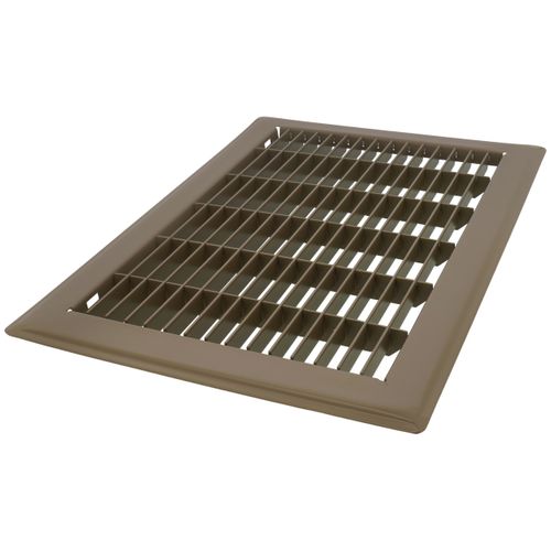 4110812BR - Bluefin 4110812BR - 8" x 12" Floor Return Air Grille (Brown)