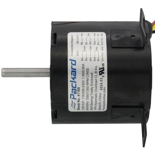 41189 - Packard 41189 - 3.3" Motor (1/20 HP, 115/208-230V, 1350/1550 RPM)