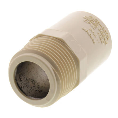 4136-007R - 4136-007R - 3/4" CTS CPVC Male Adapter w/ Stainless Steel ...