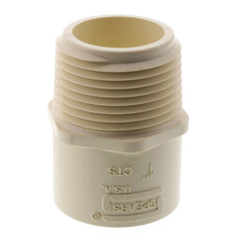 4136-010 - 4136-010 - 1" CTS CPVC Male Adapter (MIPT x Socket)
