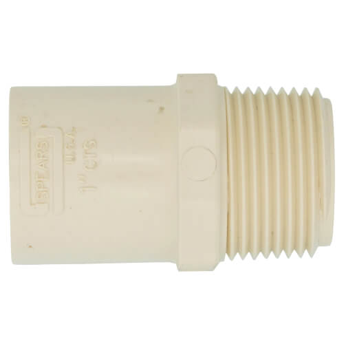 4136-010R - 4136-010R - 1" CTS CPVC Male Adapter w/ Stainless Steel ...