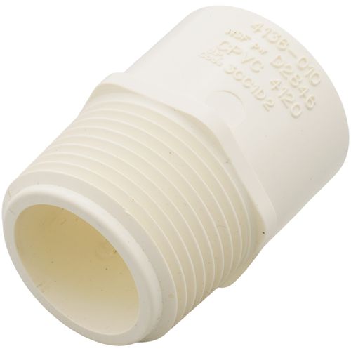4136-010 - 4136-010 - 1" CTS CPVC Male Adapter (MIPT x Socket)