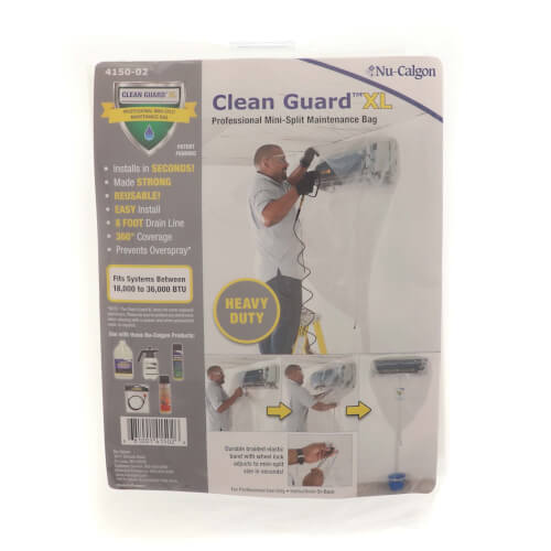4150-02 - Nu-Calgon 4150-02 - Clean Guard XL - Mini-Split Maintenance Bag