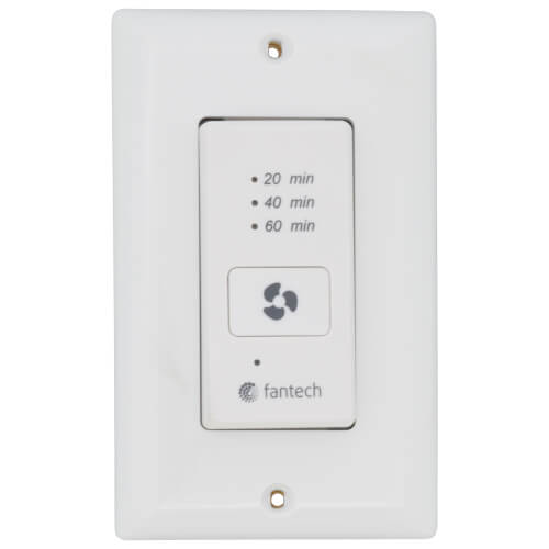 415516 - Fantech 415516 - RTS4 20/40/60 Minute Push-button Timer