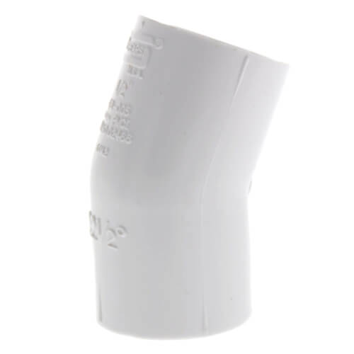 416-005 - 416-005 - 1/2" PVC Sch. 40 22.5° Elbow