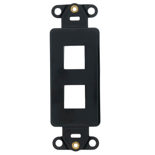41642-E - Leviton 41642-E - QuickPort Decora Multimedia Insert, 2-Port ...