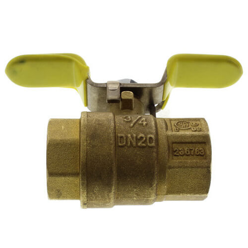 41703T - Webstone 41703T - 3/4" Threaded Full Port Ball Valve w/ T-Handle