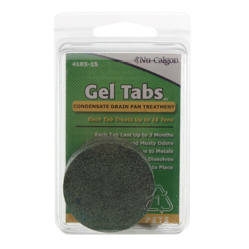 4185-15 - Nu-Calgon 4185-15 - Condensate Pan Gel Tabs, 15 Ton