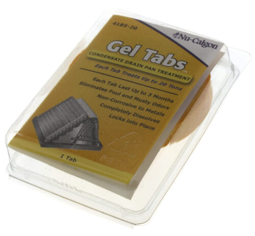 4185-20 - Nu-Calgon 4185-20 - Condensate Pan Gel Tabs, 20 Ton