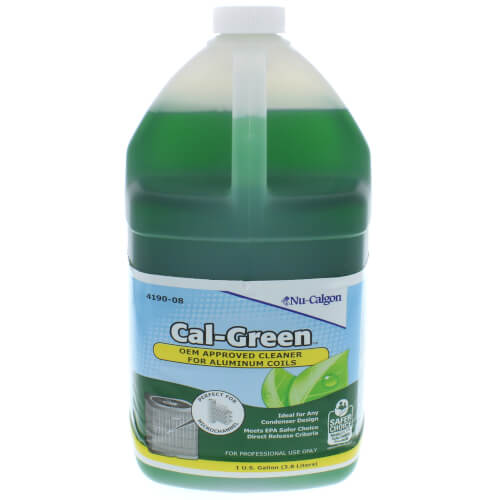 4190-08 - Nu-Calgon 4190-08 - Cal-Green Condenser Coil Cleaner, 1 Gal.