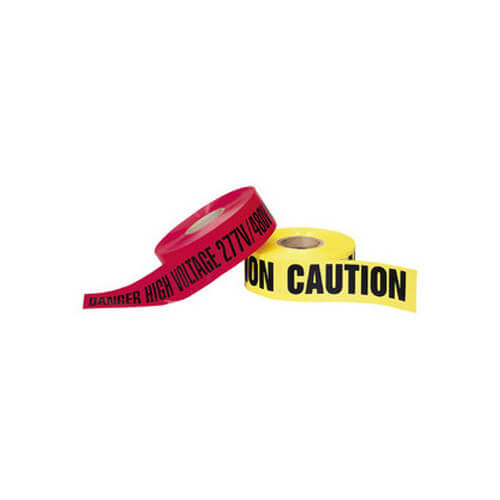 42-003 - Ideal 42-003 - "Caution High Voltage" Yellow Barricade Tape (3 ...