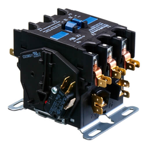 42-102664-17 - Rheem 42-102664-17 - 3 Pole 50a Contactor W/aux, 42 ...