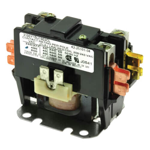 42-25101-04 - Rheem 42-25101-04 - PROTECH Contactor - 40A 1-Pole (208 ...