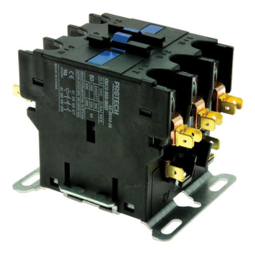 42-25103-06 - Rheem 42-25103-06 - PROTECH Contactor - 50A 3-Pole (208 ...
