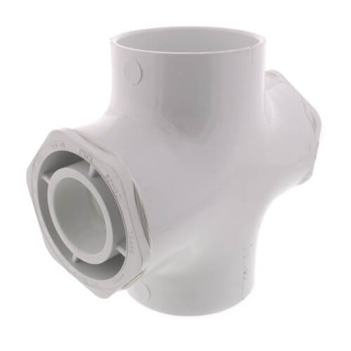 420-420 - 420-420 - 4" x 2" PVC Sch. 40 Cross