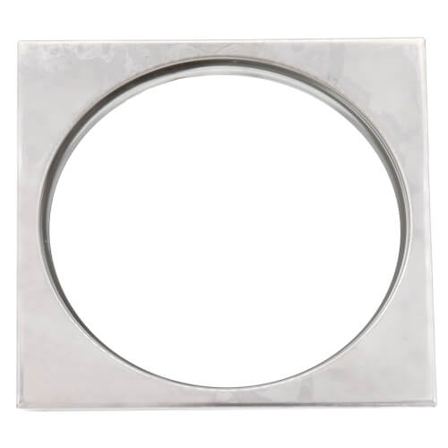 42042 - Oatey 42042 - 4-1/4" x 4-1/4" Stainless Steel Square Tile Ring