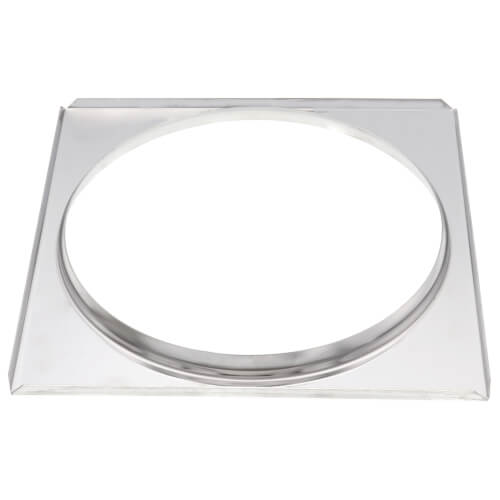 42042 - Oatey 42042 - 4-1/4" x 4-1/4" Stainless Steel Square Tile Ring