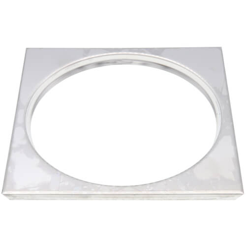 42042 - Oatey 42042 - 4-1/4" x 4-1/4" Stainless Steel Square Tile Ring