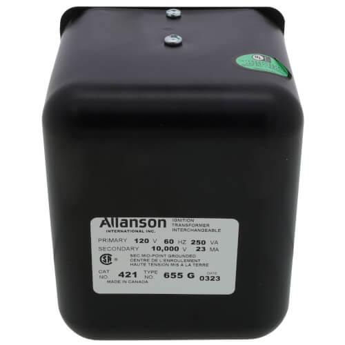 421-655 - Allanson 421-655 - Ignition Transformer for Power Flame Burners
