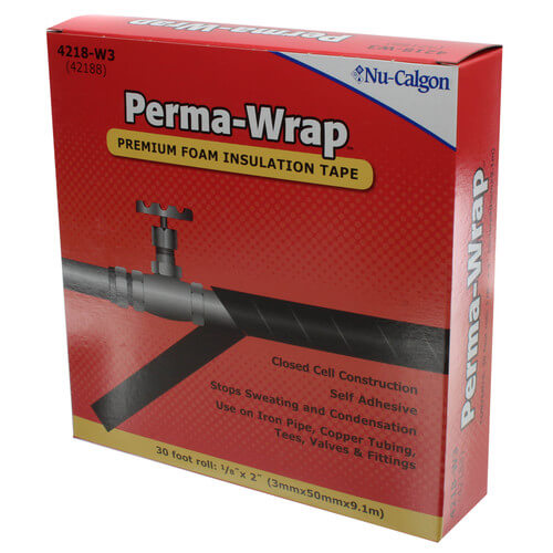 4218-W3 - Nu-Calgon 4218-W3 - Presst-O-Cel Foam Insulation Tape 30ft.